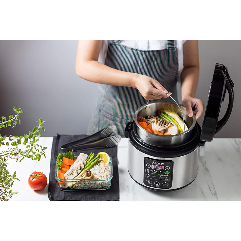 Aroma 20 Cup Digital Cool Touch Rice Cooker & Reviews | Wayfair