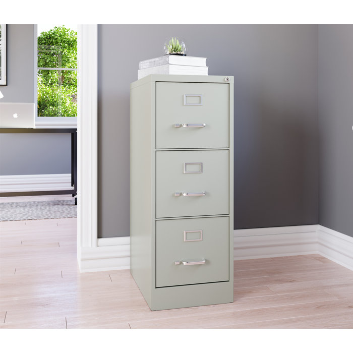 Inbox Zero 3 Drawer Vertical File Cabinet & Reviews | Wayfair