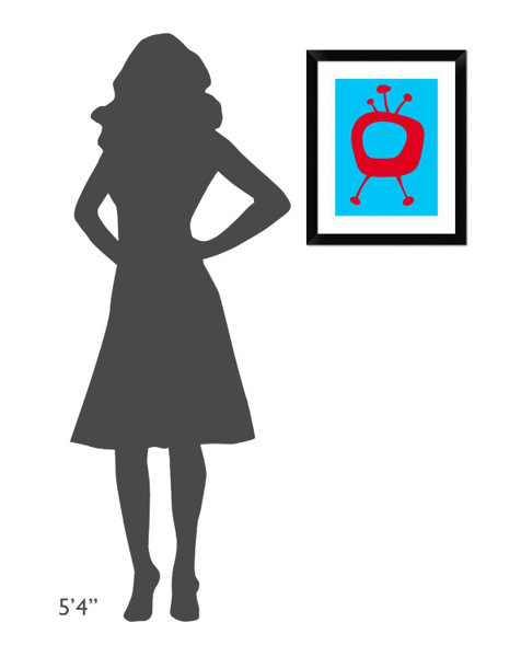 Naxart Funny Shape Boxy 2 by NAXART Studio - Single Picture Frame ...