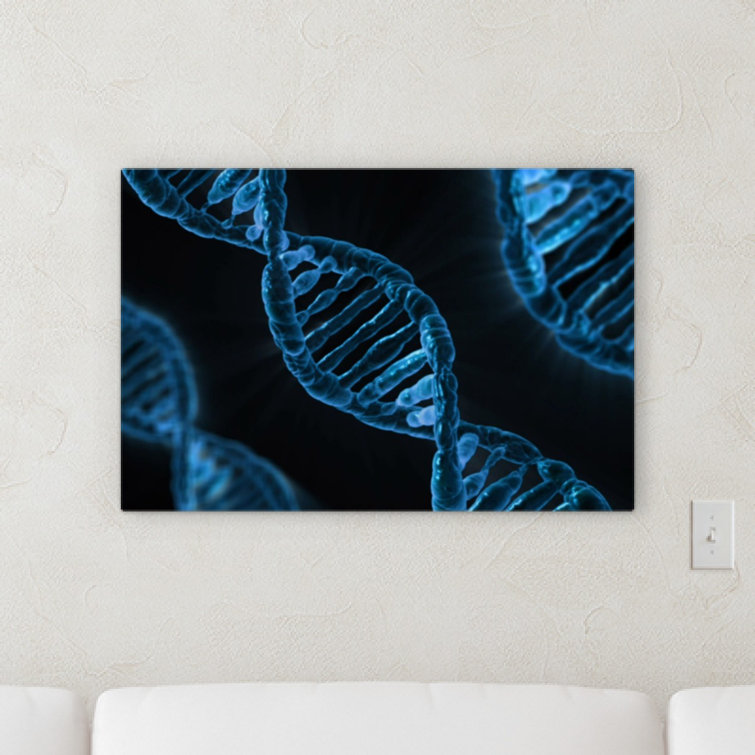 World Menagerie DNA - Wrapped Canvas Graphic Art | Wayfair