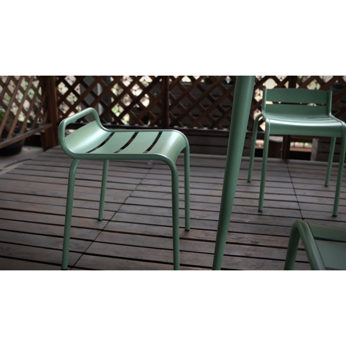 Brayden Studio® Alarni Stacking Patio Dining Side Chair | Wayfair