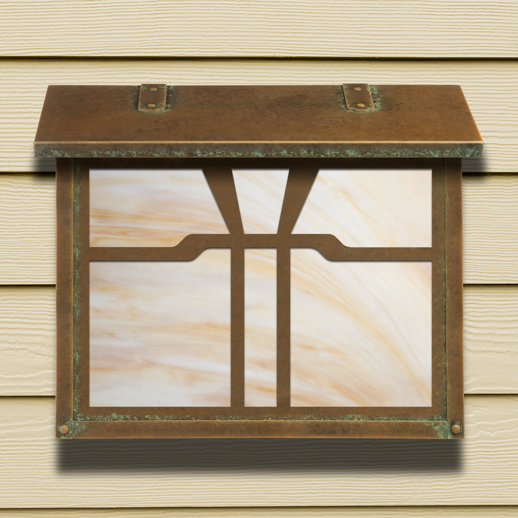 America's Finest Lighting Company Gamble Wall Mounted Mailbox | Wayfair