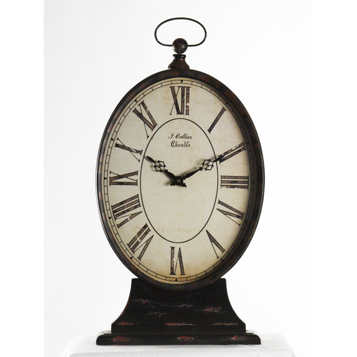 Zentique Tall Paris Table Clock & Reviews | Wayfair