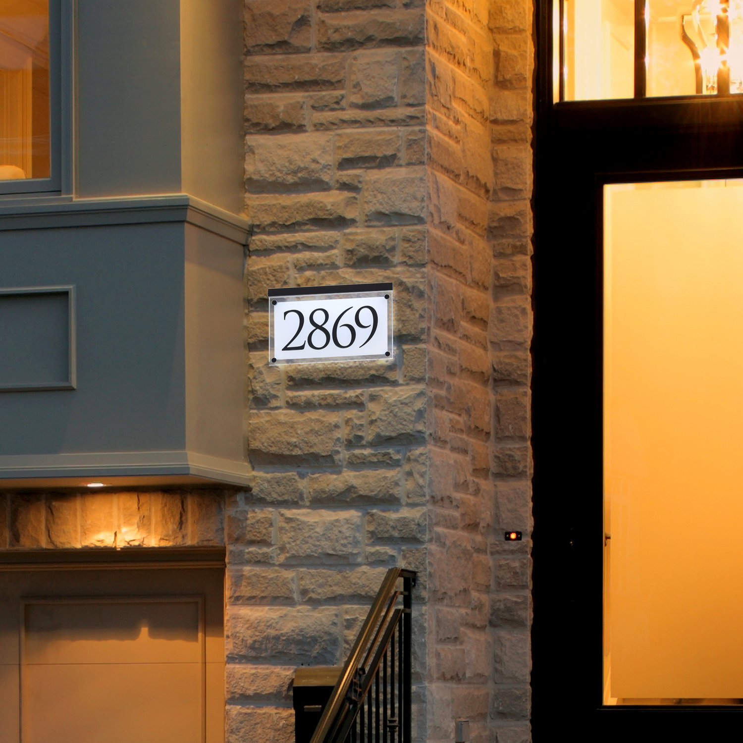 Whitehall Products 1-Line Address Plaque & Reviews | Wayfair