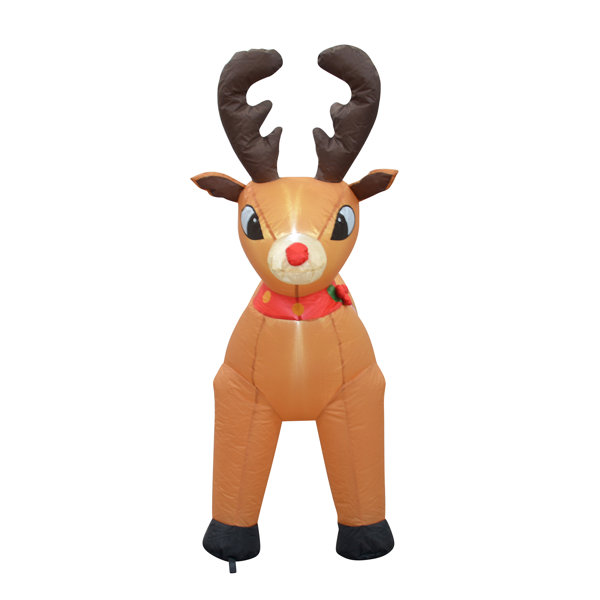 The Holiday Aisle® Deer Inflatable & Reviews | Wayfair