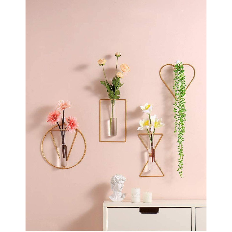 Picturesque, Trendy and Attractive Flower Wall Vases - Home Wall Art Decor