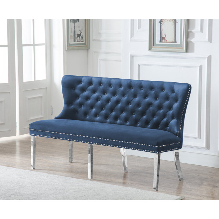 Willa Arlo Interiors Amick Upholstered Bench & Reviews | Wayfair