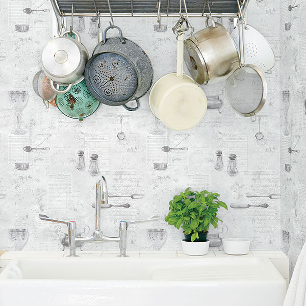 Galerie Wallcoverings Kitchen Recipes Wallpaper | Wayfair