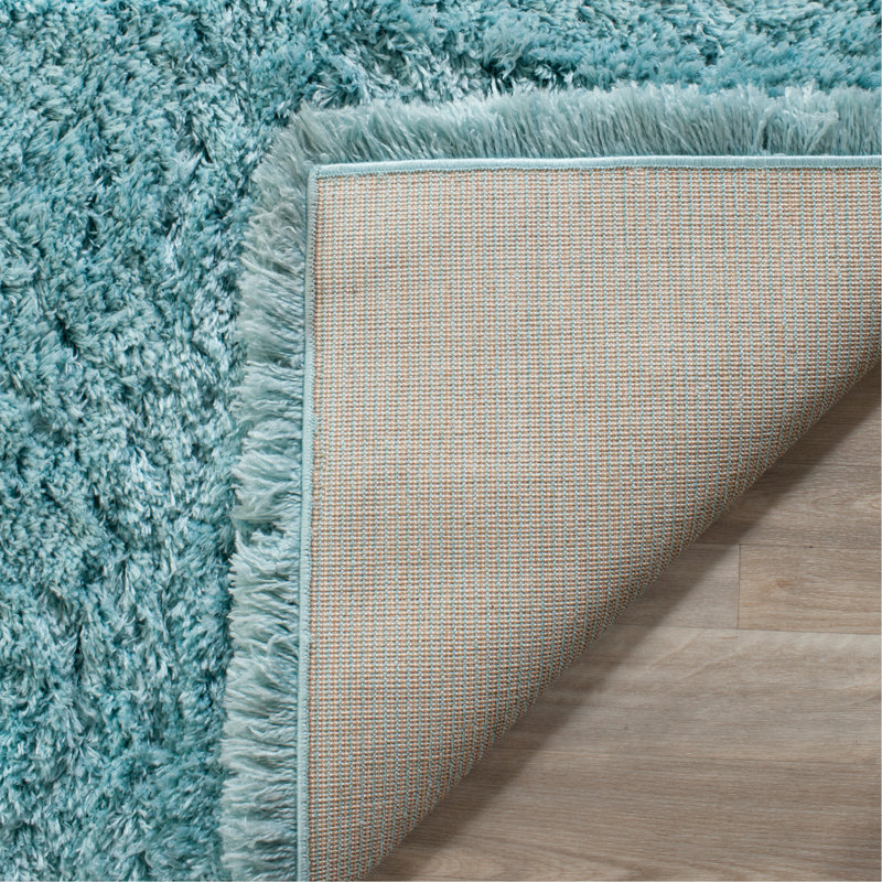 Willa Arlo Interiors Hermina Performance Light Turquoise Rug & Reviews ...