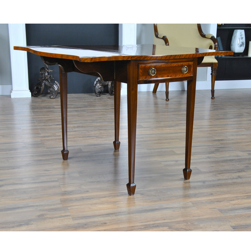 Niagara 28'' Tall Solid Wood End Table with Storage | Wayfair