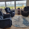 Mercury Row® Alfonzo Gray/Blue Rug & Reviews | Wayfair