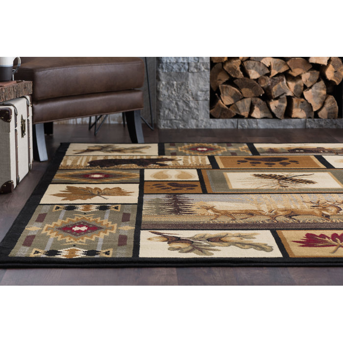 Threadbind Performance Brown/Beige Rug & Reviews | Wayfair