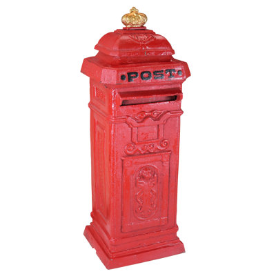 Design Toscano British Locking Column Box | Wayfair