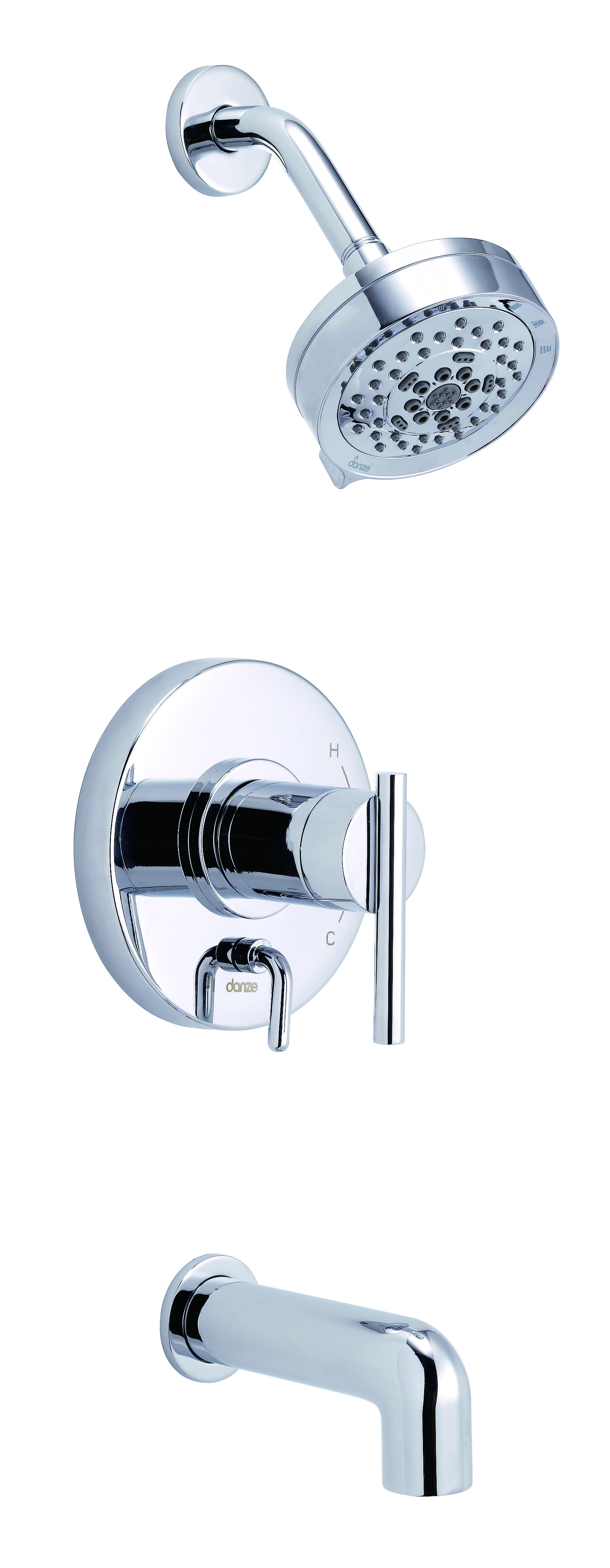 Gerber Parma 1H Pressure Balanced Tub and Shower Faucet | Wayfair