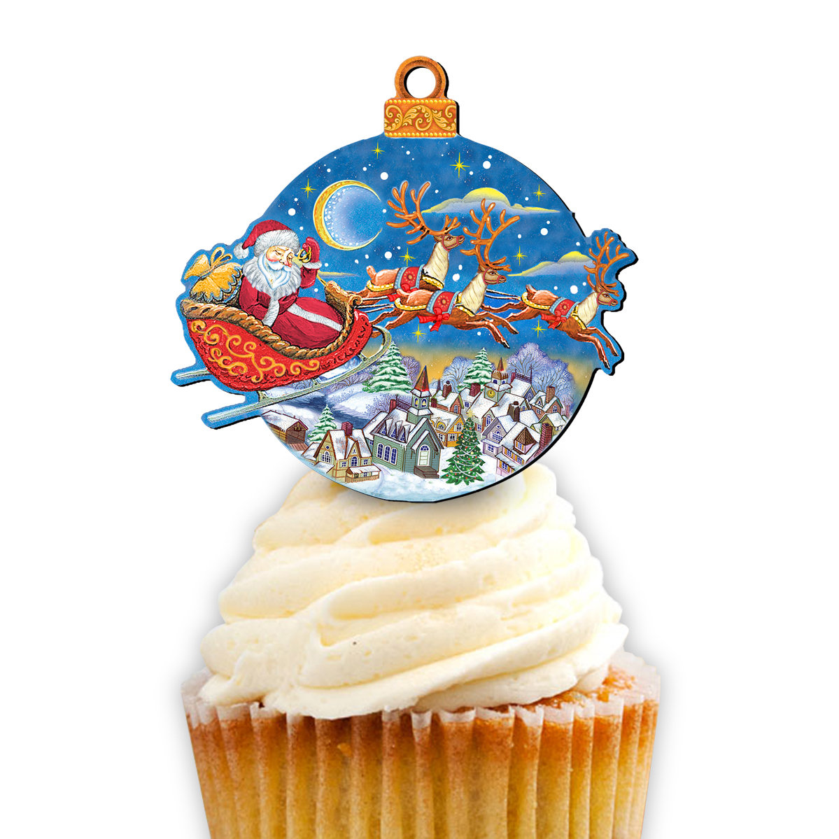 Designocracy Up-Up and Away Cake Topper | Wayfair