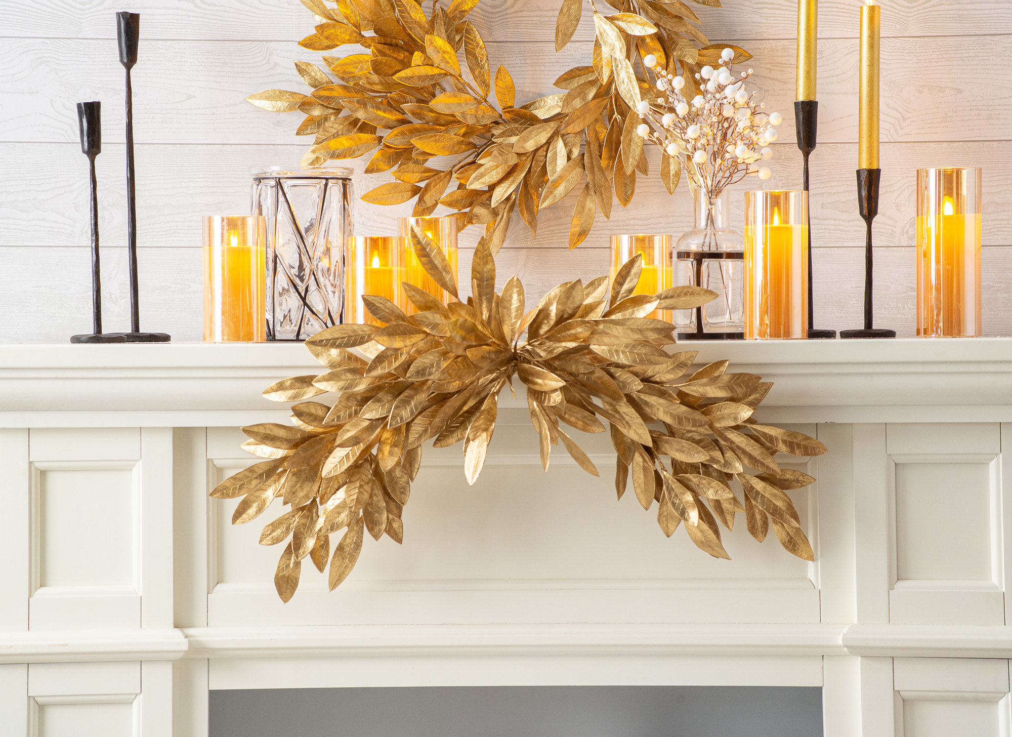 The Holiday Aisle® Faux Bay Laurel Swag | Wayfair