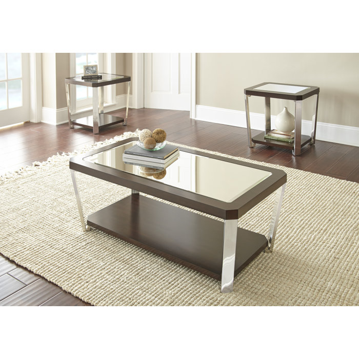 Ivy Bronx Cottingham 2 Piece Coffee Table Set & Reviews | Wayfair
