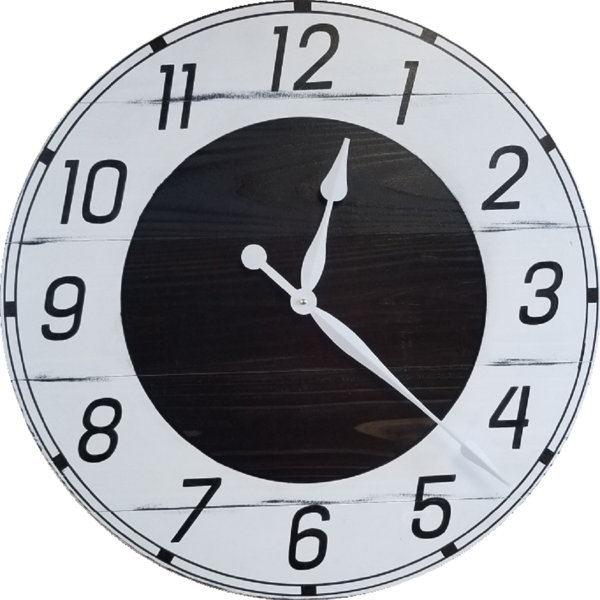 Gracie Oaks Oversized Ares Wall Clock | Wayfair