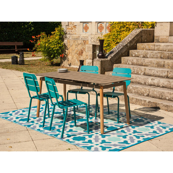 Ebern Designs Ibro Rectangular 4 - Person 150cm Long Dining Set ...