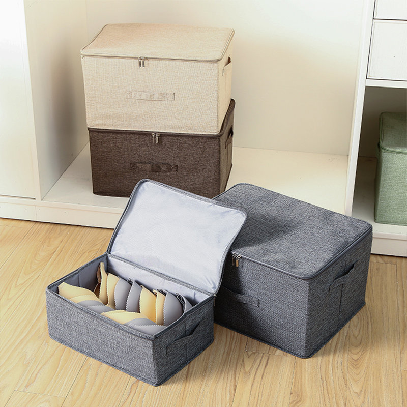 Rebrilliant Large Organizer Fabric Box & Reviews | Wayfair