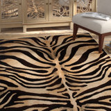 Wayfair | Animal Print Area Rugs You'll Love in 2022