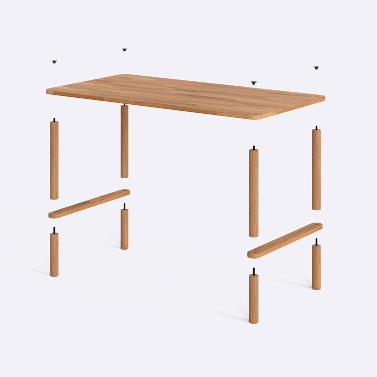 Loon Peak® Solid Beech Wood Dining Table | Wayfair