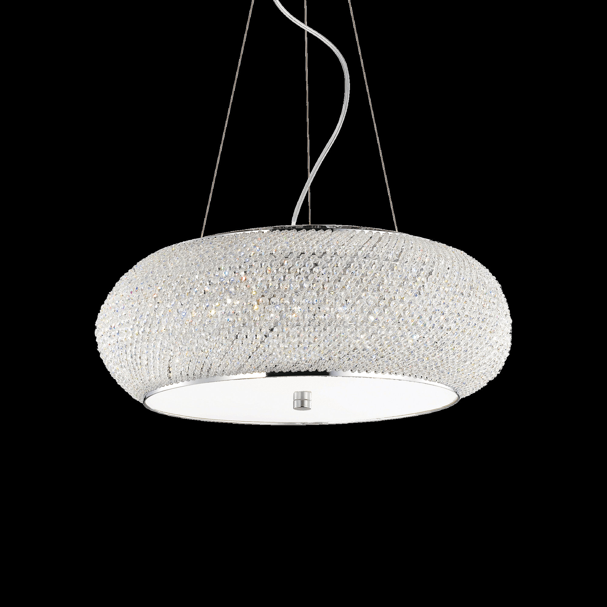 Ideal Lux Pasha 10-Light Crystal Chandelier | Wayfair.co.uk