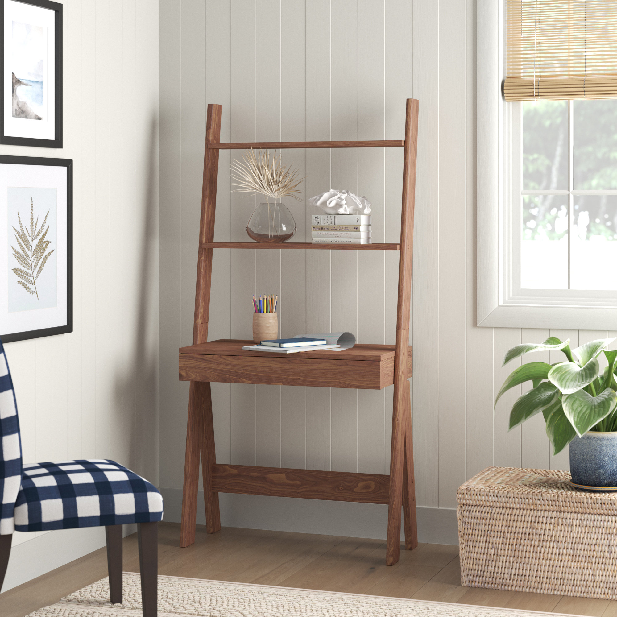 Sand & Stable Sessimore Leaning/Ladder Desk & Reviews | Wayfair