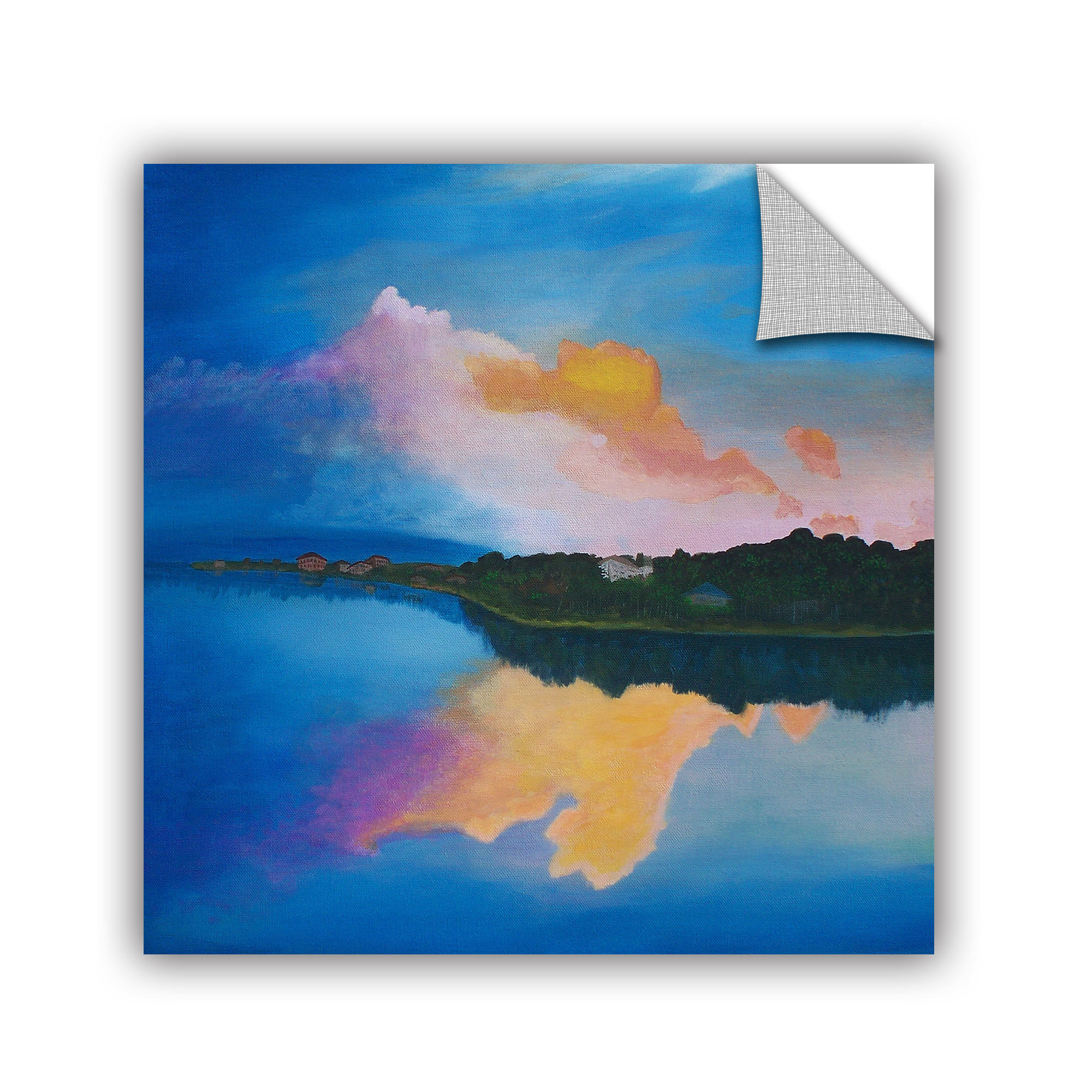 Highland Dunes Ambient Reflection Removable Wall Decal | Wayfair