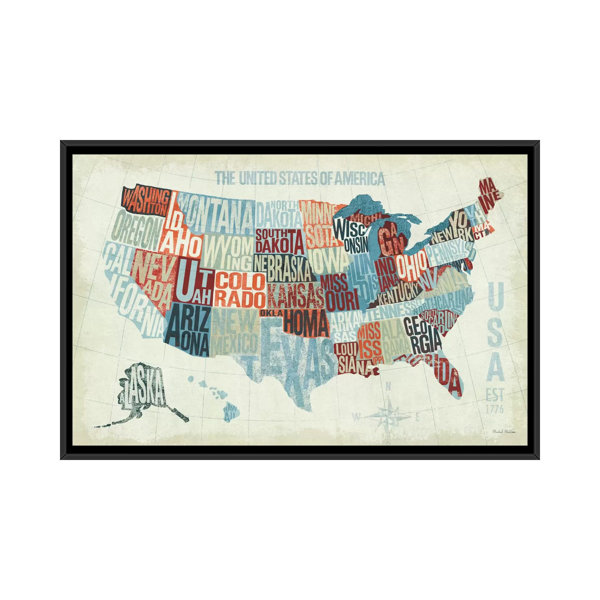 Bless international USA Modern - Graphic Art & Reviews | Wayfair
