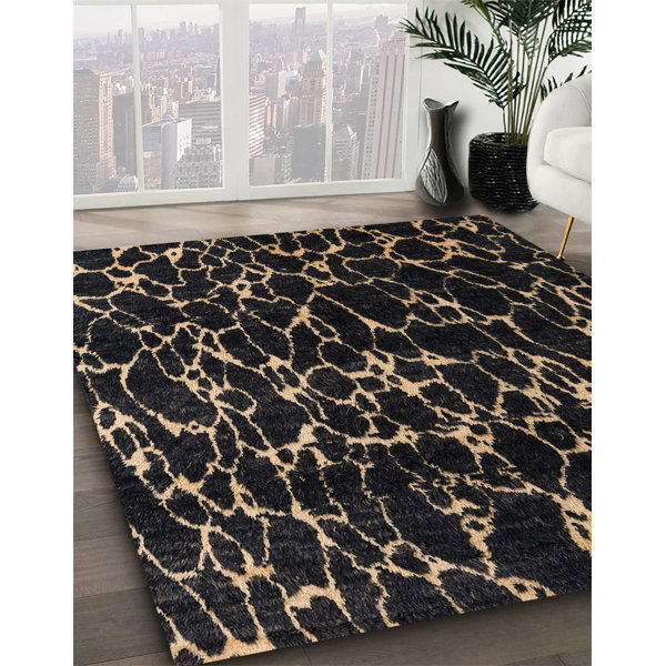 Everly Quinn 100% Machine Washable Abstract Area Rug | Wayfair