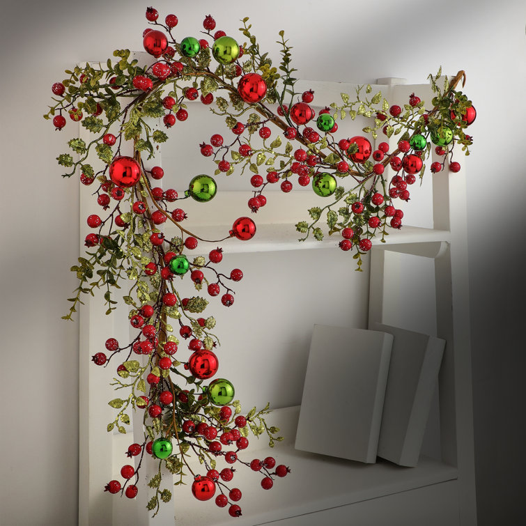 The Holiday Aisle® 48'' in. Mixed Assortment Garland & Reviews | Wayfair