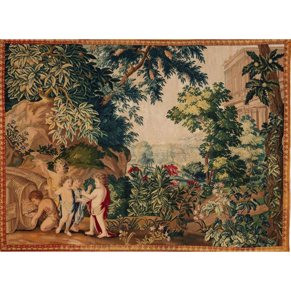 Lavender Oriental Carpets One-of-a-Kind Hand-Knotted Before 1900 7'4" X ...