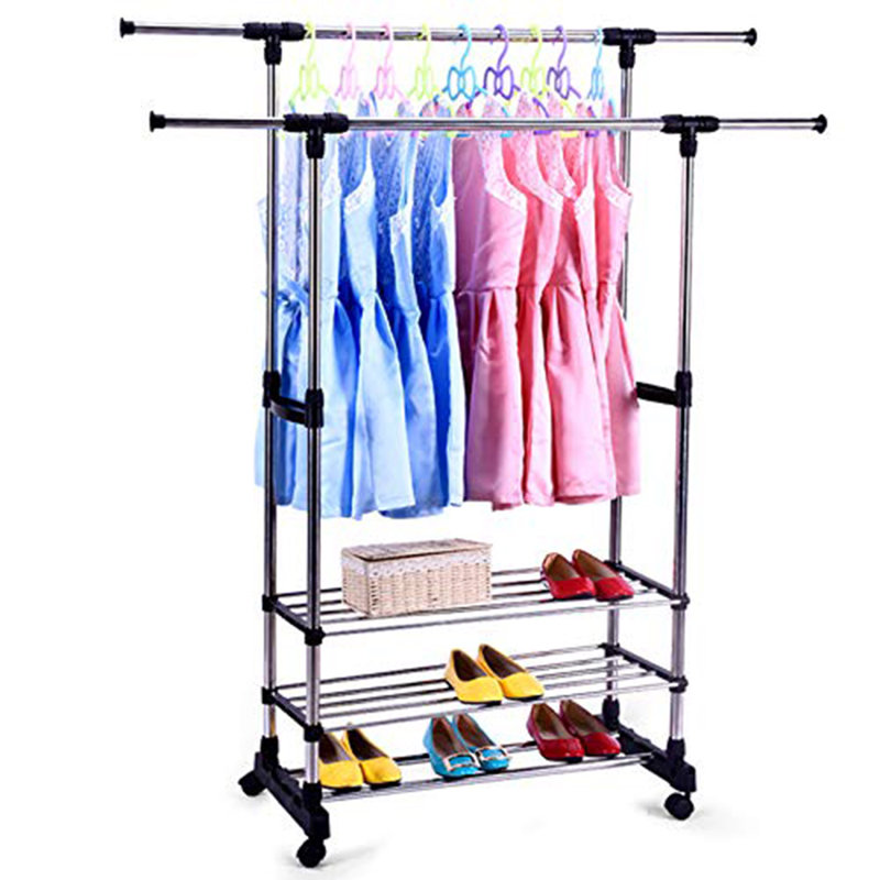 Rebrilliant 3 Tiers Stainless Steel Free-Standing Drying Rack & Reviews ...