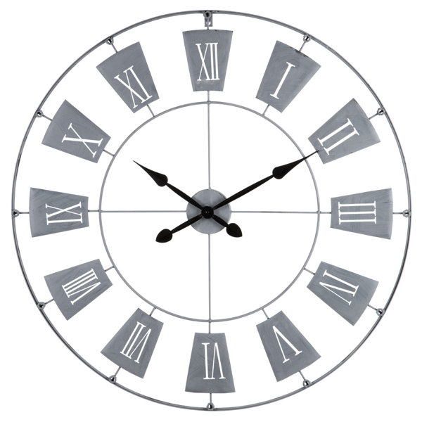 Commercial Use Oversized Wall Clocks You'll Love | Wayfair.co.uk