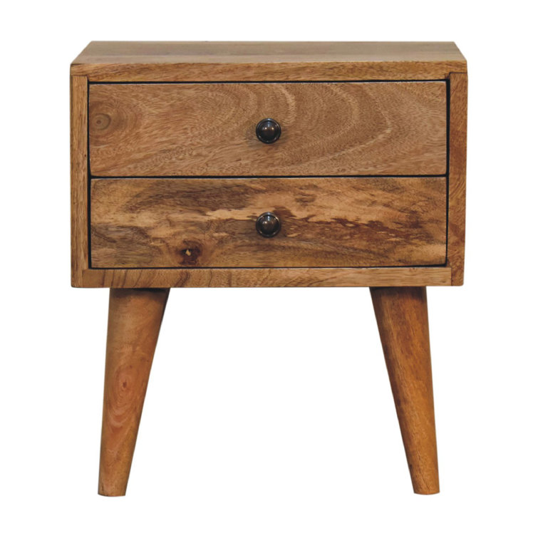Alpen Home Chapmanville Solid Wood Bedside Table | Wayfair.co.uk