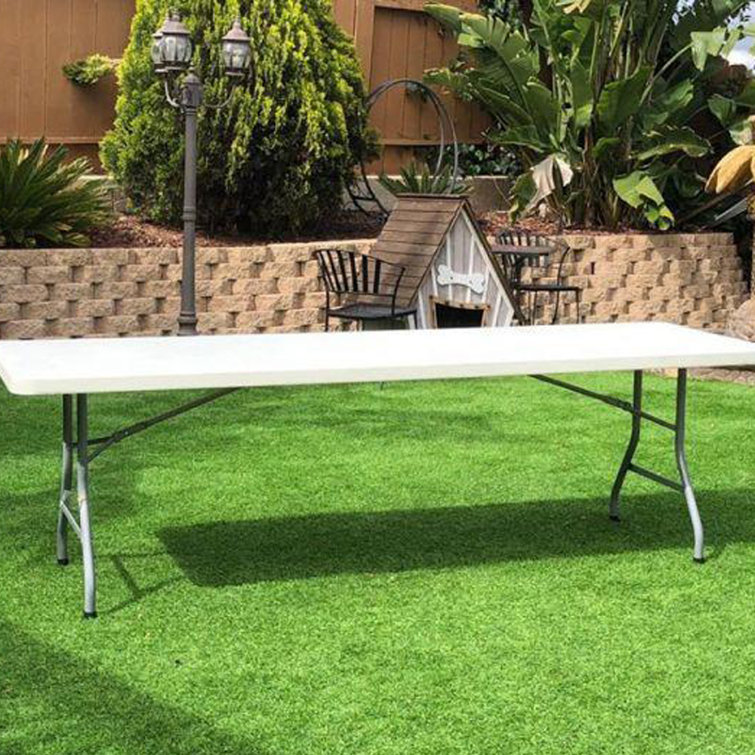 Amazingforless Plastic Rectangular Portable Folding Table & Reviews ...