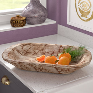 World Menagerie Wood Decorative Bowl & Reviews | Wayfair