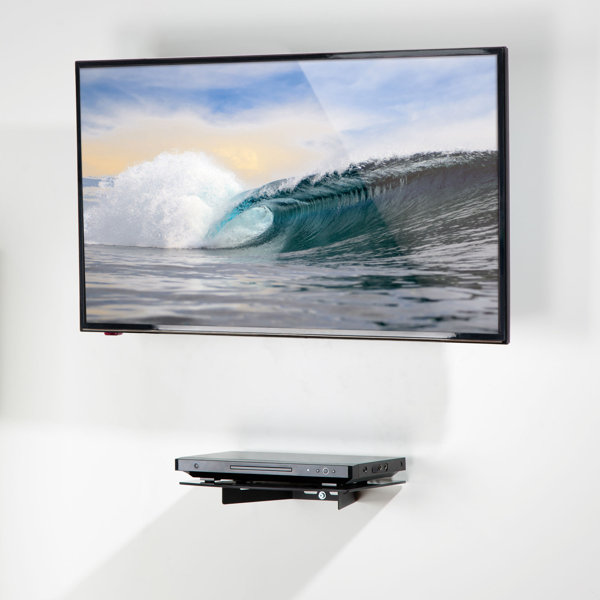 Wall-mounted-cable-box-shelf | Wayfair