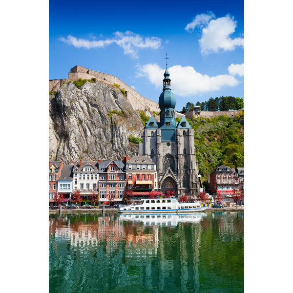 Ebern Designs Coreyon Dinant Collegiate Church - Wrapped Canvas ...