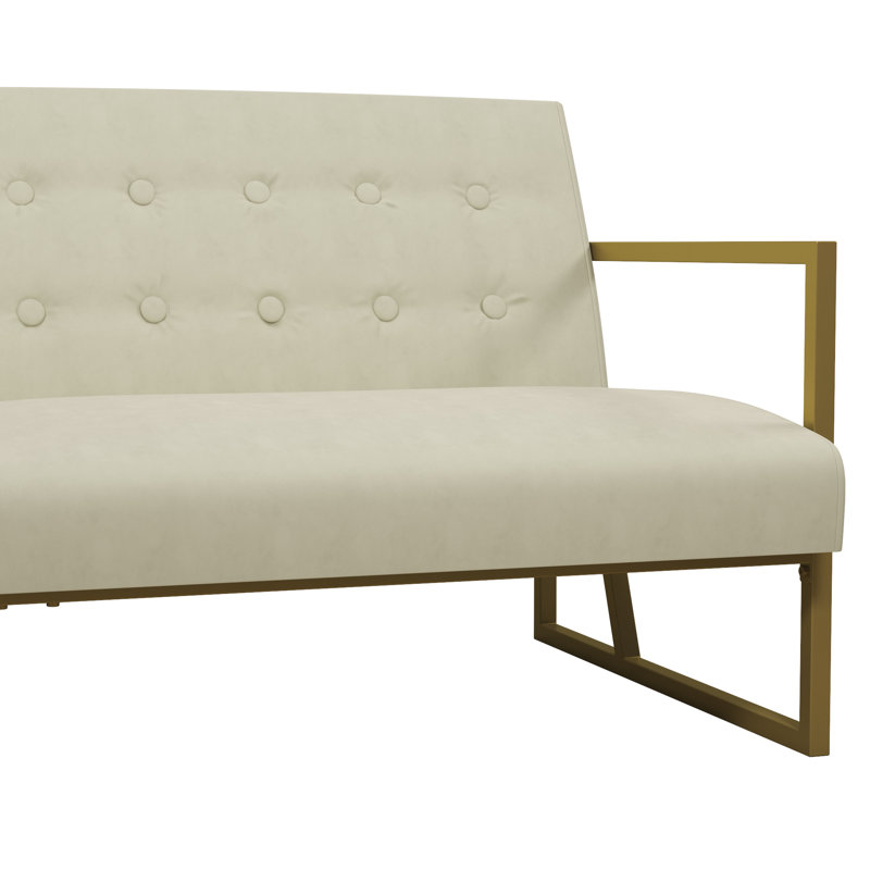 CosmoLiving by Cosmopolitan 3 Seater Upholstered Sofa & Reviews ...