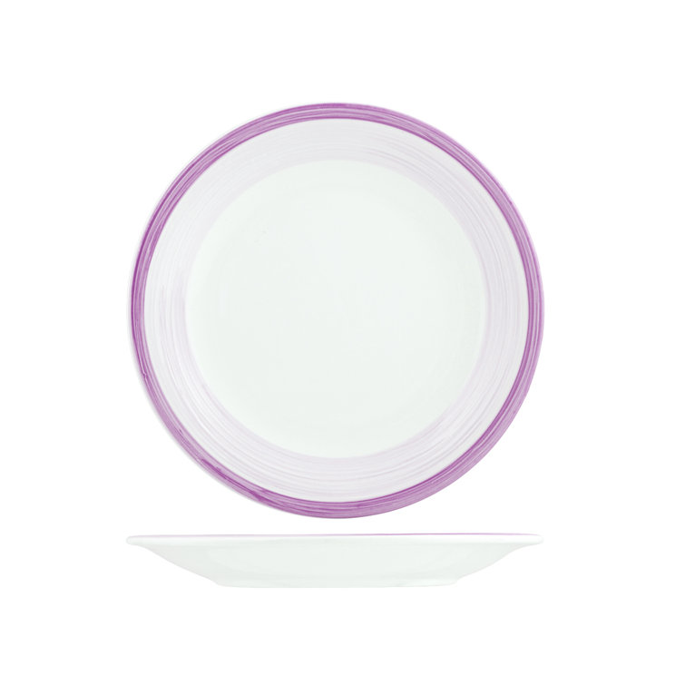 Ebern Designs 12 Lilac Capri Crm Plates Piano 26 | Wayfair.co.uk