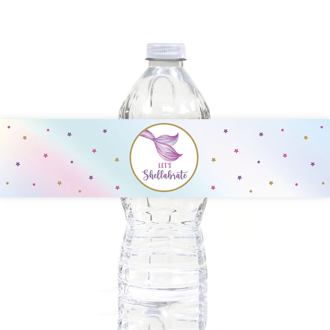 Koyal Wholesale Mermaid 1St Birthday Waterproof Water Bottle Labels ...