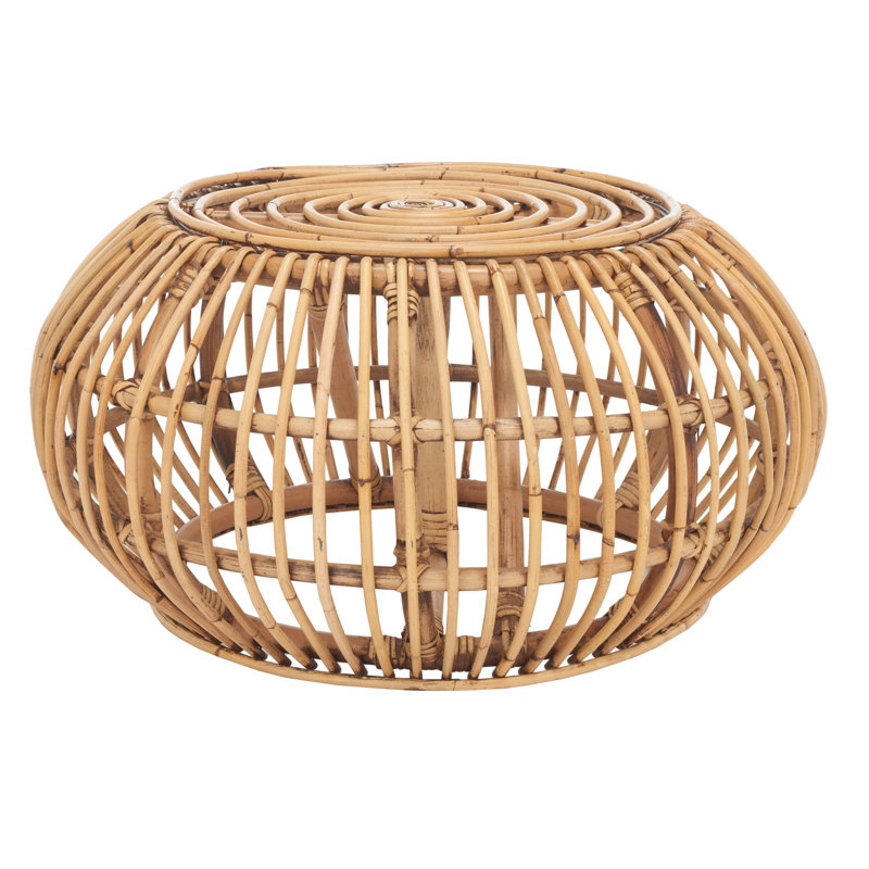 Birch Lane™ Rattan Ottoman & Reviews | Wayfair