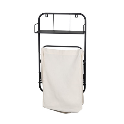 Rebrilliant Collapsible Wall-Mounted Hamper | Wayfair