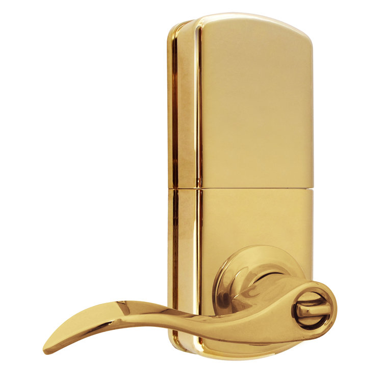 Milocks Keyless Entry Door Lever with Remote Control | Wayfair