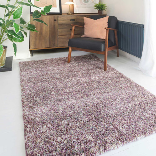 Brayden Studio Luxury Heather Shaggy Rug | Wayfair.co.uk