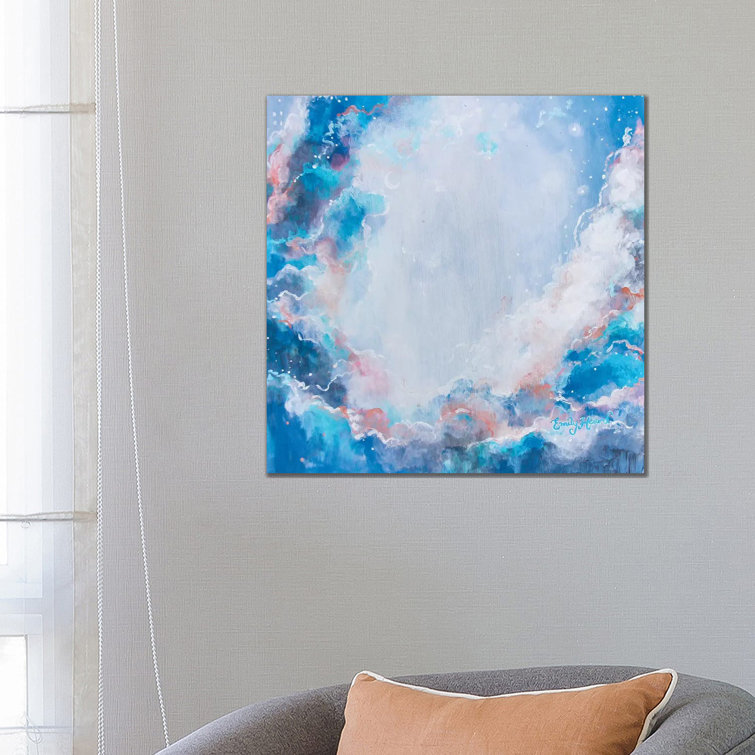 Ebern Designs Weightless by Emily Louise Heard - Painting on Canvas ...