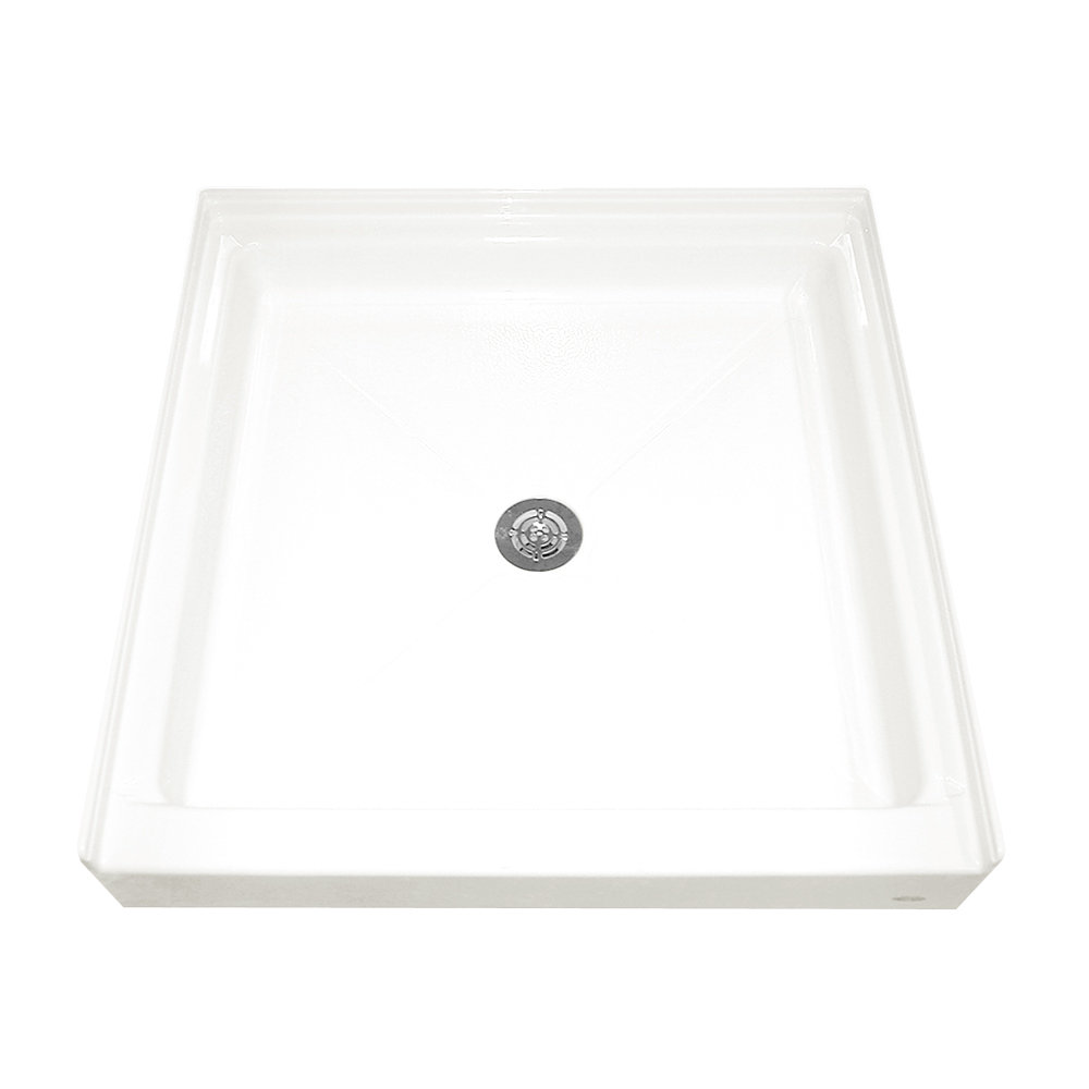 American Standard Universal 36" x 36" Single Threshold Shower Base ...