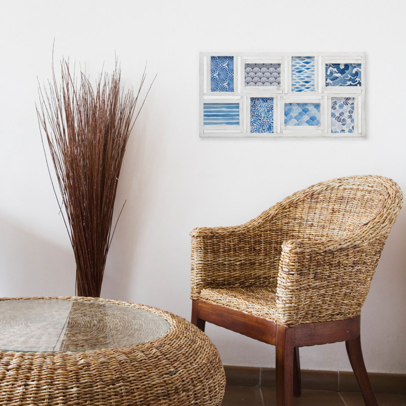 MELANNCO 8 Opening Collage Frame- Displays Four 4x6 and Four 6x4 Inch ...